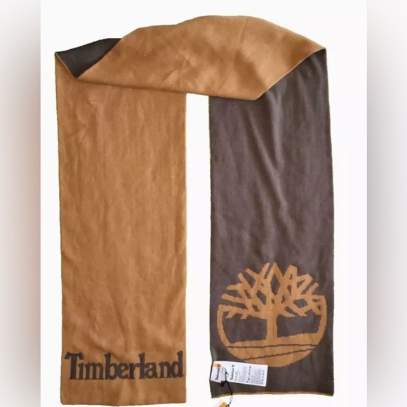 Timberland | Accessories | Timberland Scarf Reversible Jacquard Tree ...